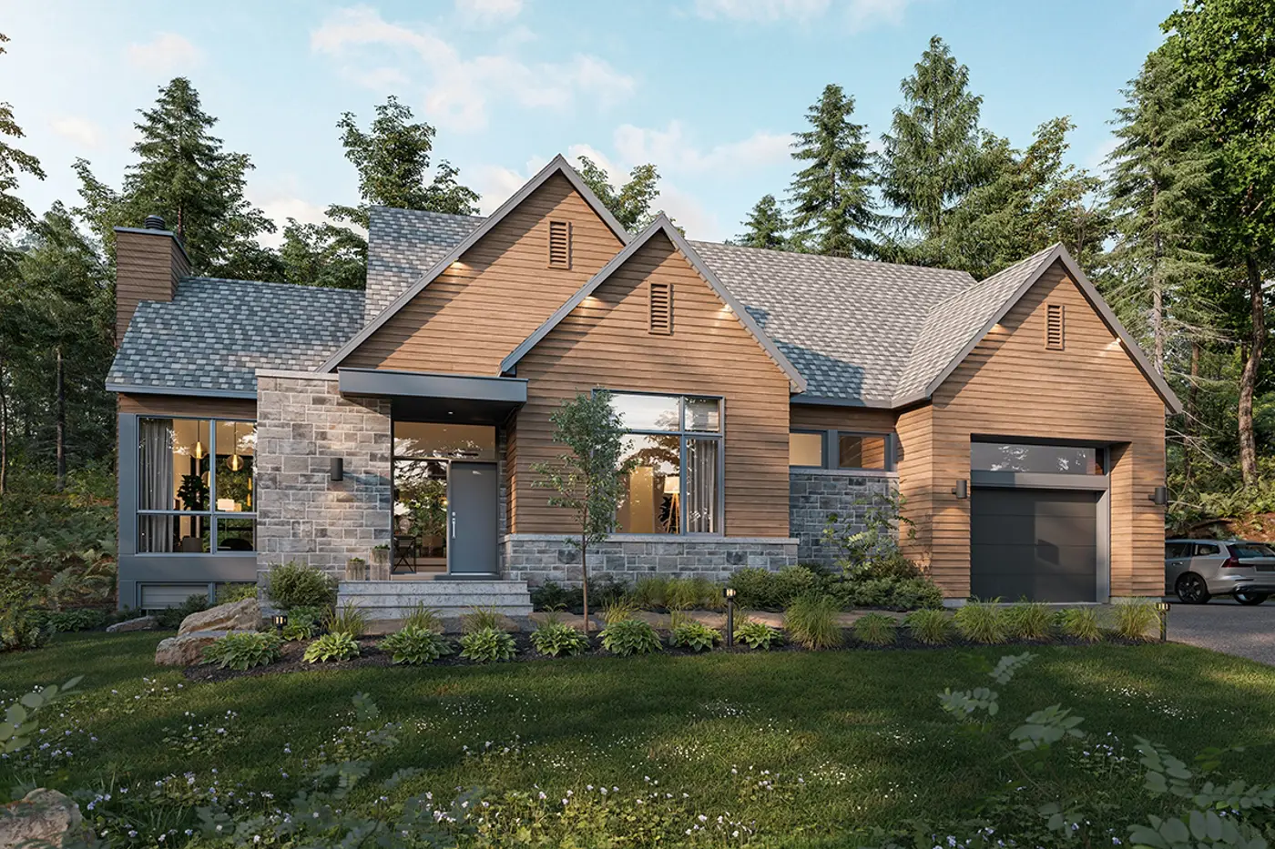 Le Hors-Piste : New Home for Sale in Sainte-Adèle | Project New Home